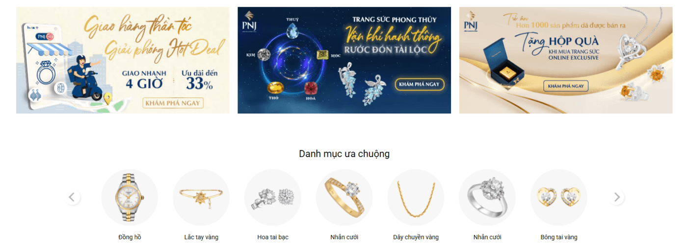 Thiết Kế Website Bán Đồ Trang Sức MA-341 - Mạnh An Service